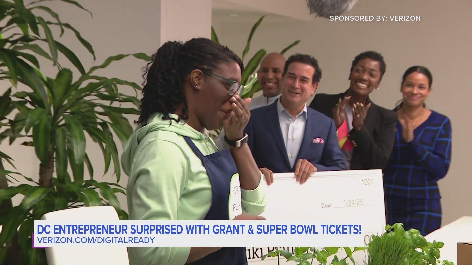 Verizon surprises local DC business with $25K grant and a trip to Super ...