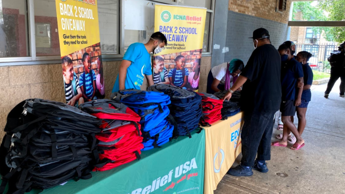 Nonprofit collects school supplies to help lower education gap | wusa9.com