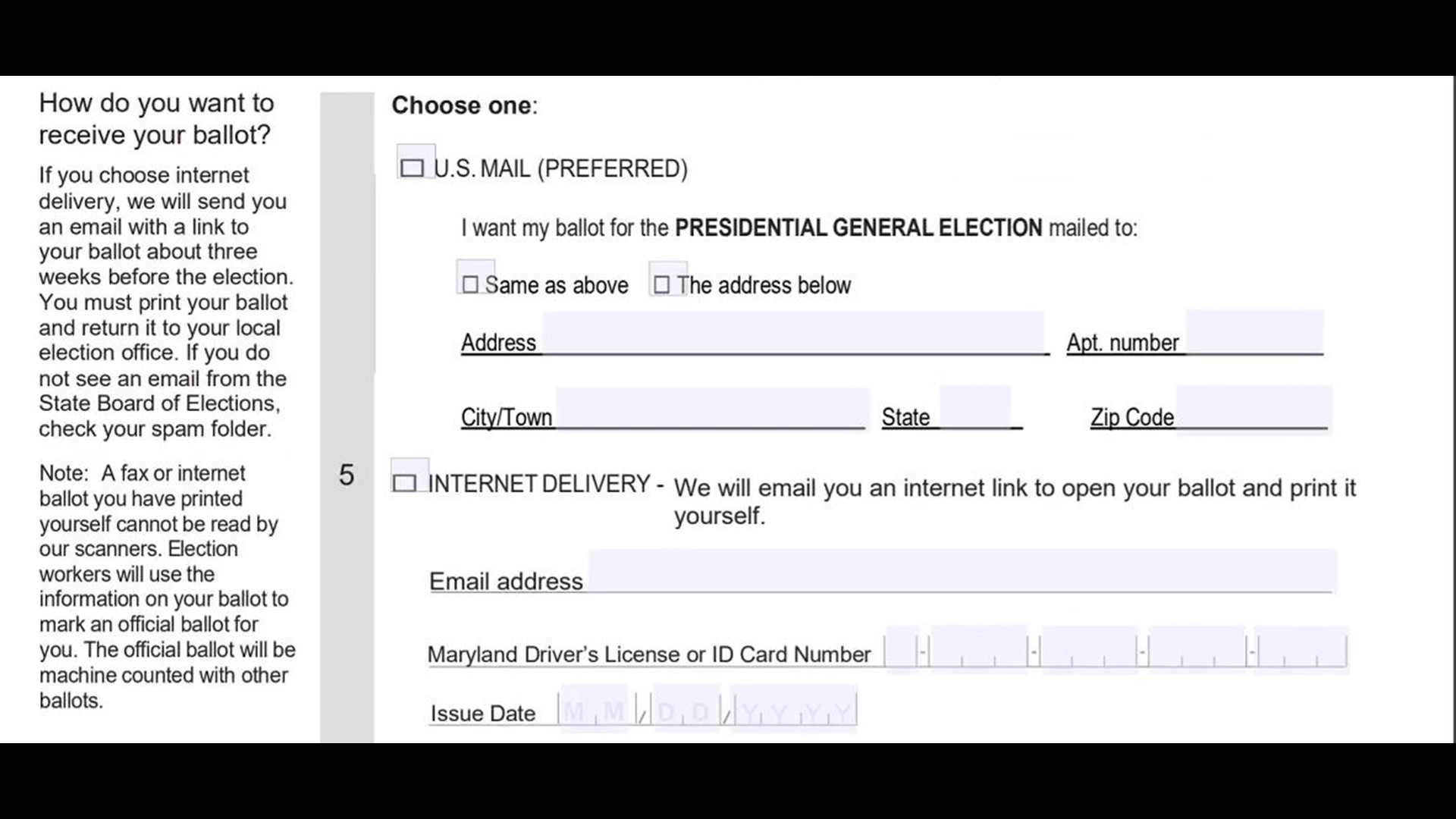 VERIFY: Yes, ballots printed at home have to be copied over | wusa9.com