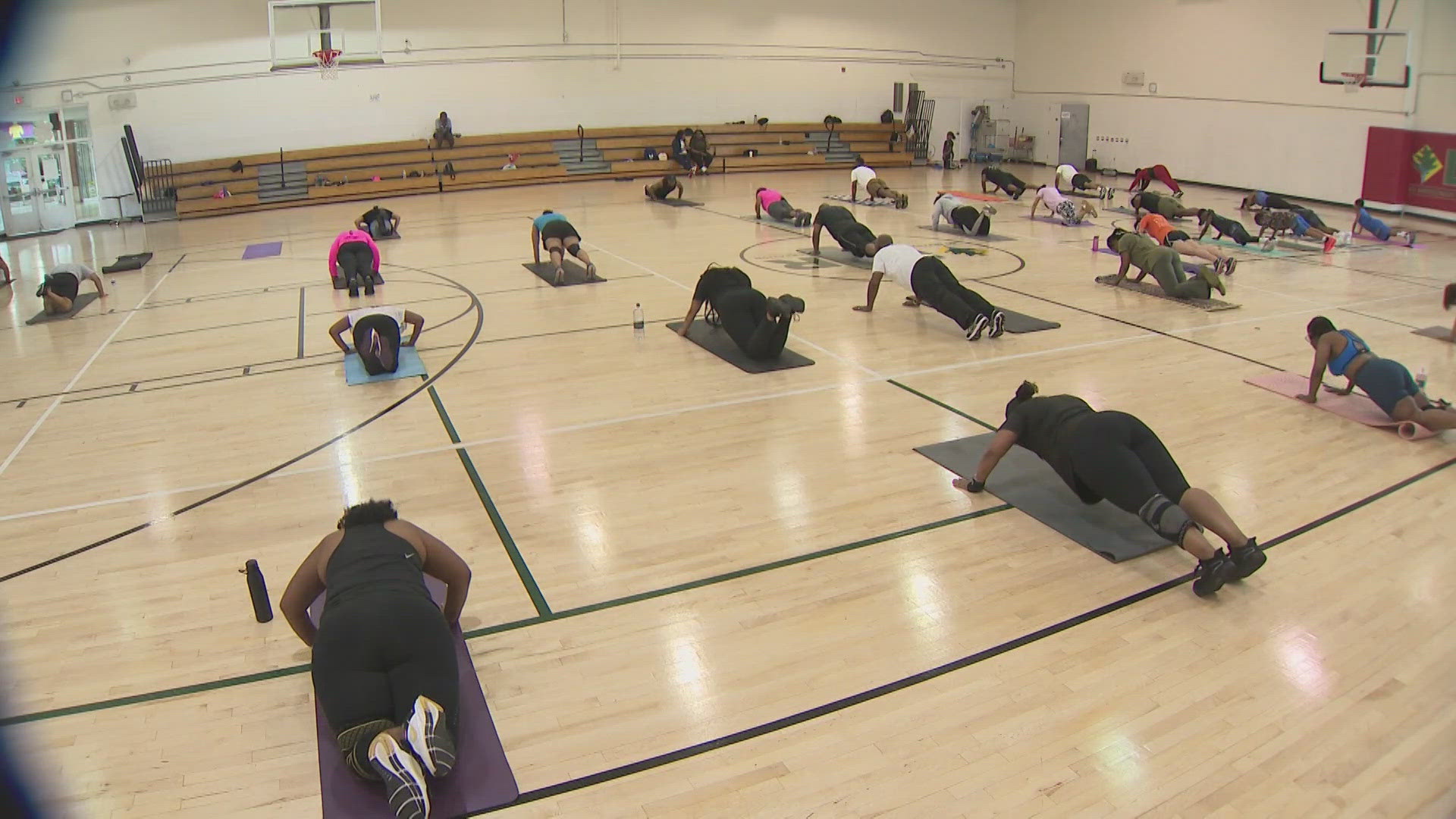 D.C. father's workout turns into gift for community | wusa9.com