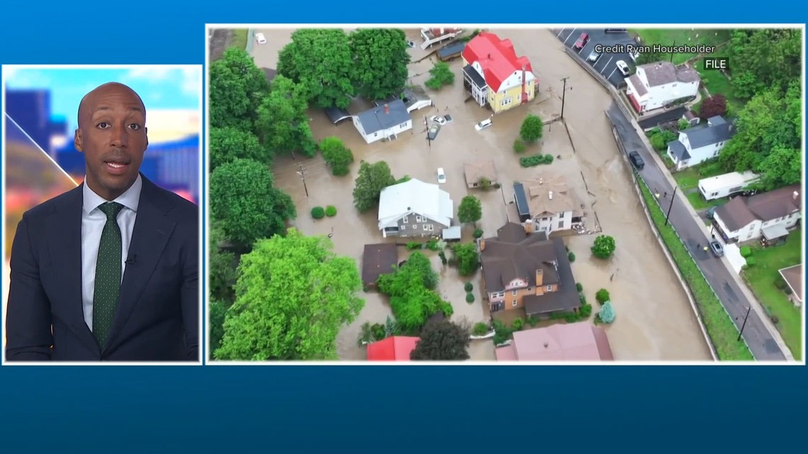 One year later: Massive flooding in Allegany and Garret County in ...