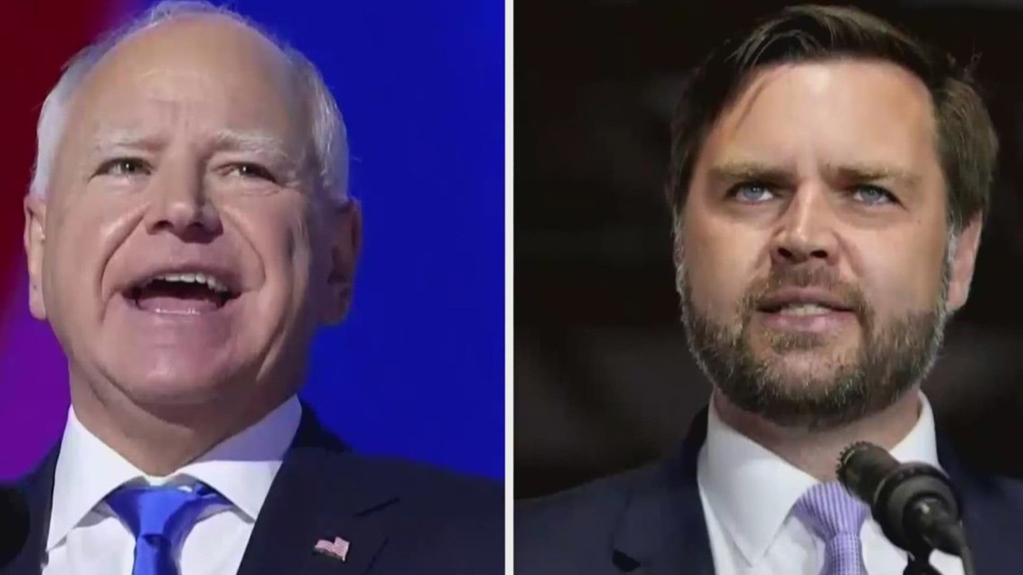 Vance vs. Walz, VP candidates face off in CBS debate | wusa9.com