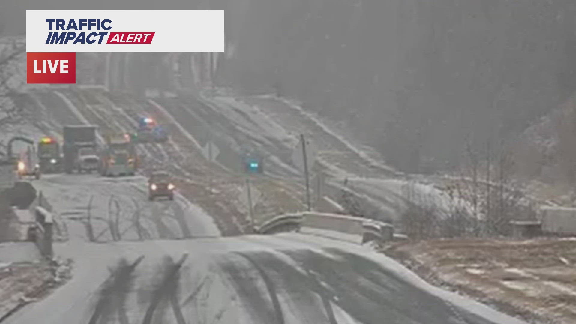 Richmond Highway back open after snowy conditions force closure | wusa9.com