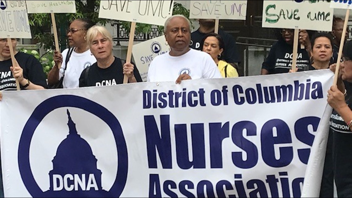 Protesters rally against United Medical Center's closure | wusa9.com