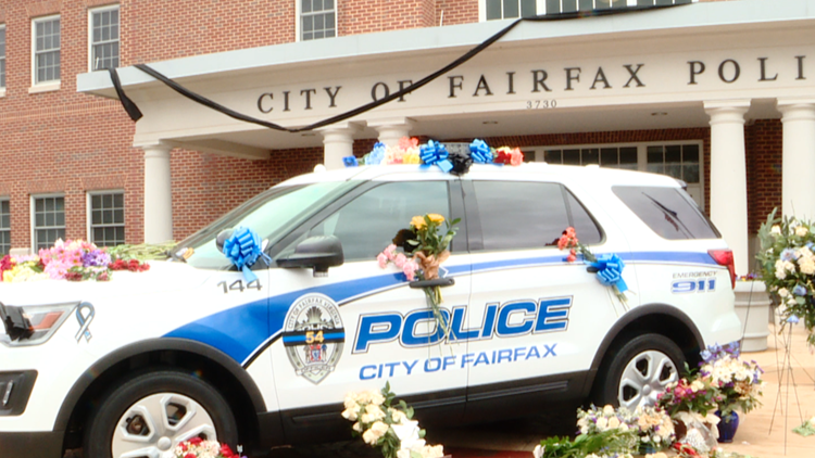 Funeral held for veteran Fairfax City Police officer | wusa9.com