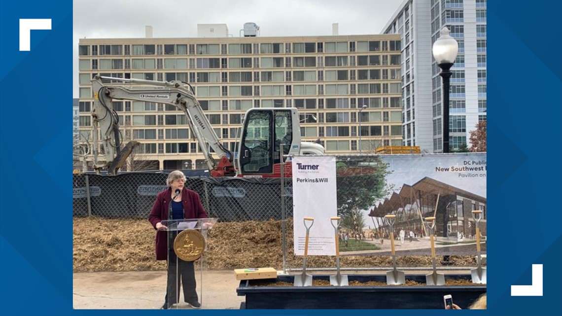 New library under construction in Southwest DC | wusa9.com