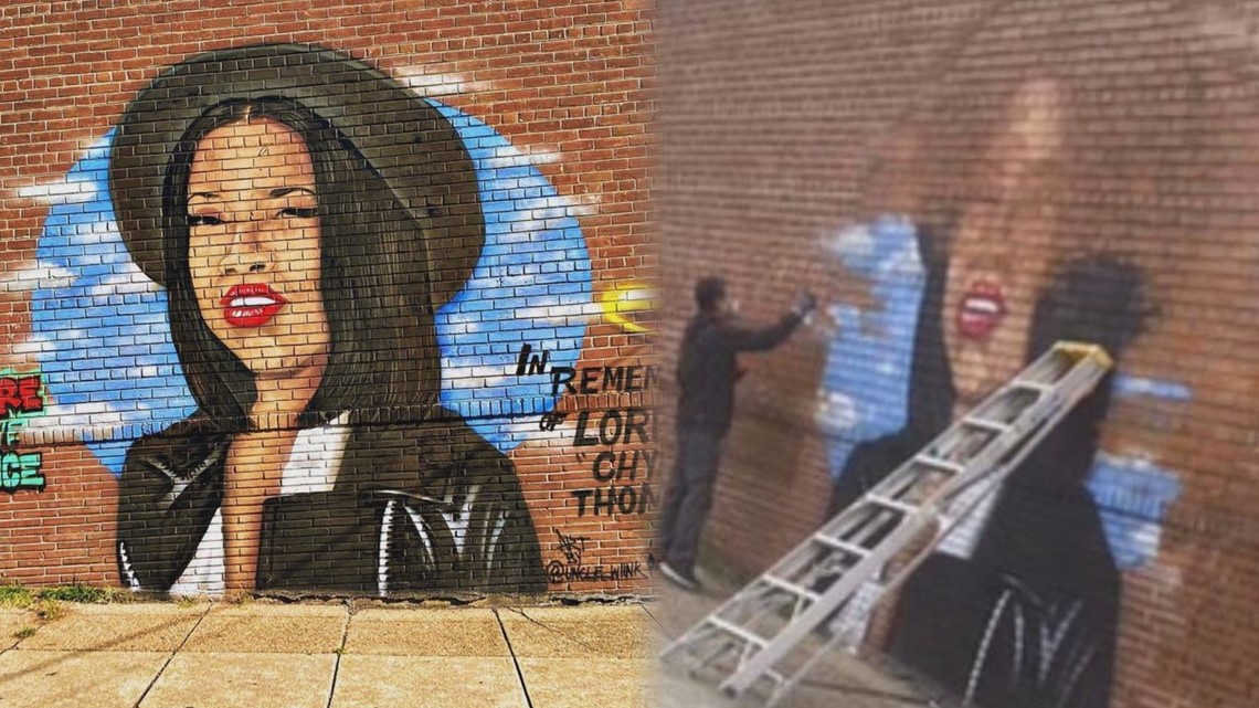 Southeast Washington DC murder, shooting mural painted over | wusa9.com