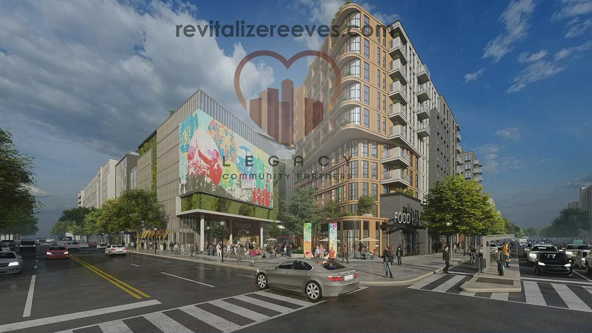 Renderings for Reeves Center redevelopment plans | wusa9.com
