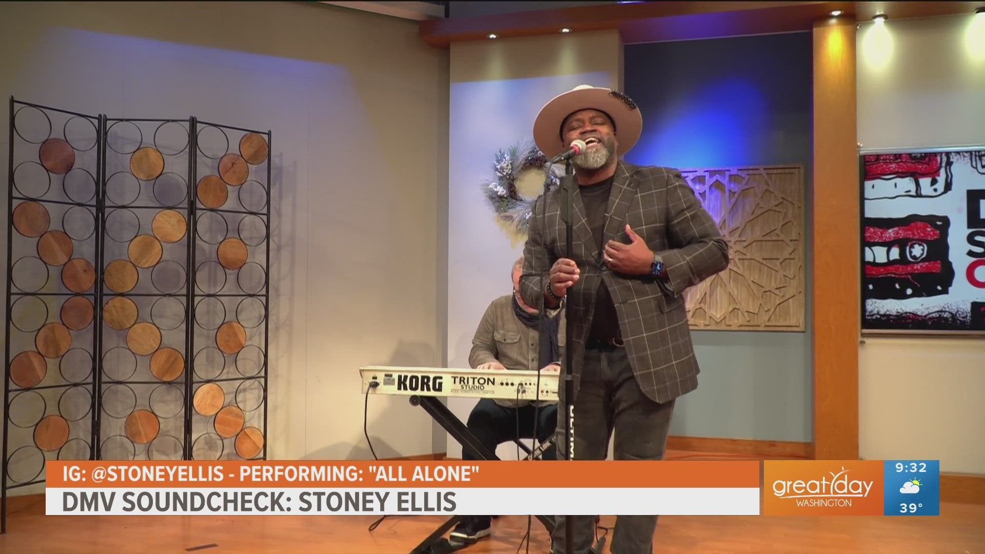 Native Washingtonian Stoney Ellis performs his latest single on the DMV ...