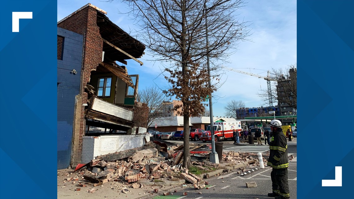 DC Fire and EMS arrives just as a building collapses | wusa9.com