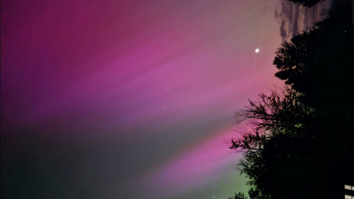 Your Photos: Aurora Borealis seen in Maryland, Virginia & West Virginia ...