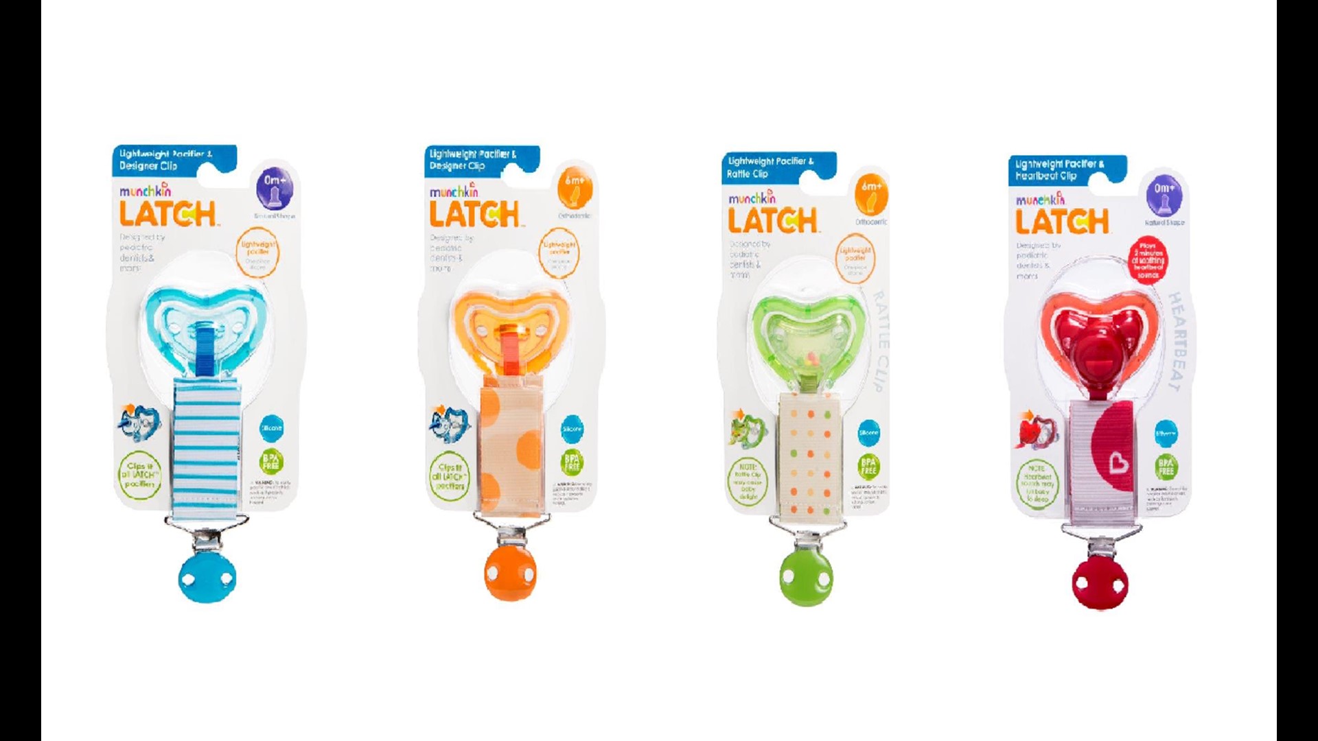 Munchkin recalls pacifiers, clips over choking hazard | wusa9.com