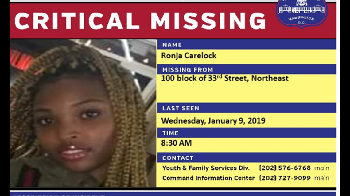MISSING: 15-year-old girl from Northeast DC | wusa9.com