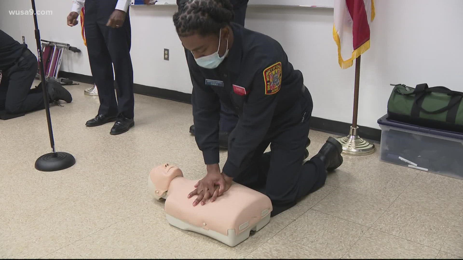 28 cadets in DC training to become first responders and firefighters ...