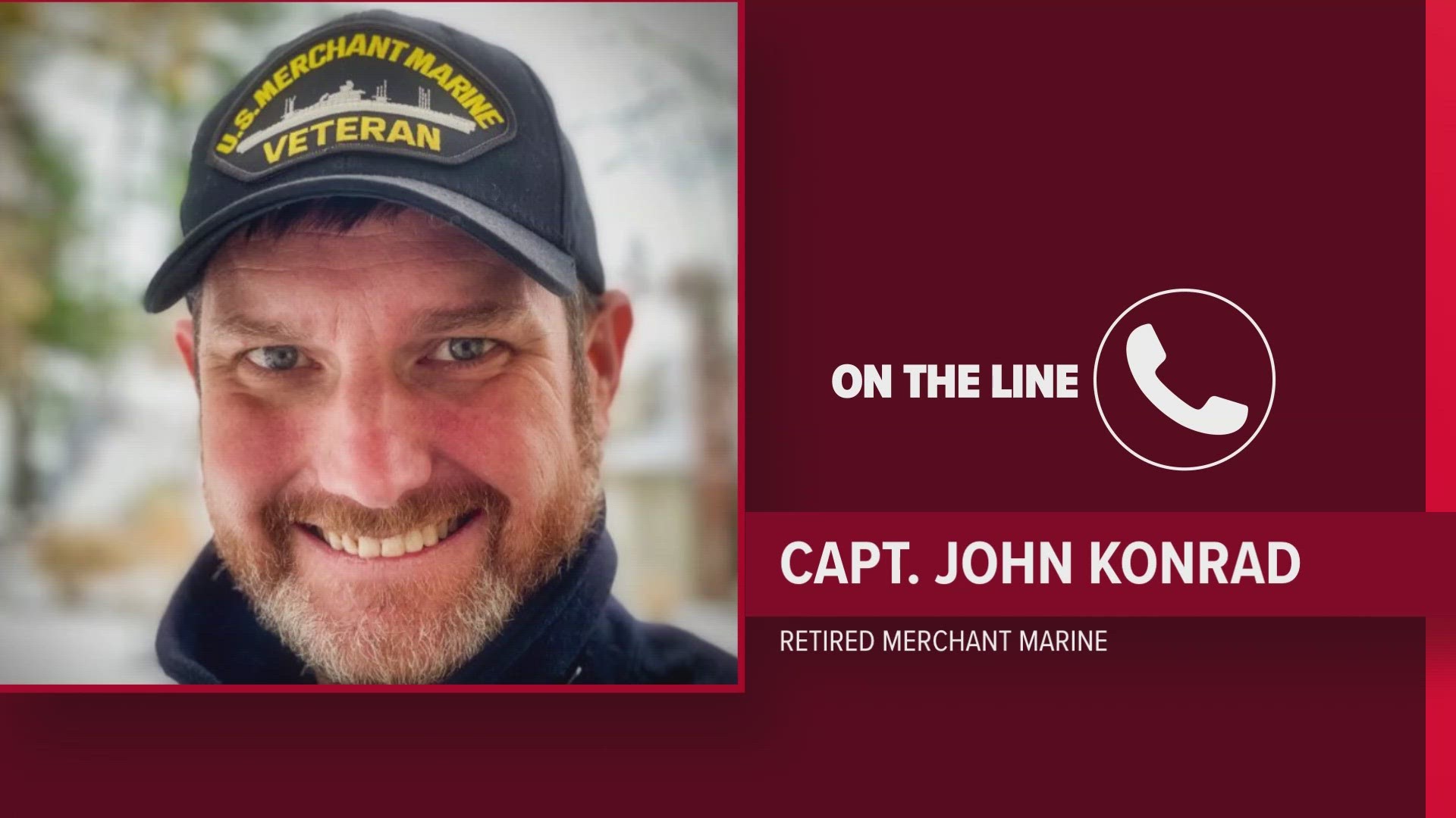 Retired Merchant Marine reacts to video of cargo ship striking Key ...