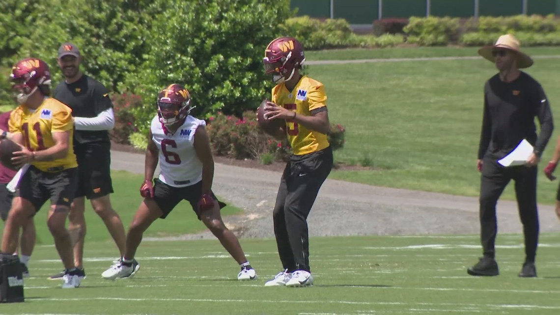 Washington Commanders rookies suit up for minicamp | wusa9.com
