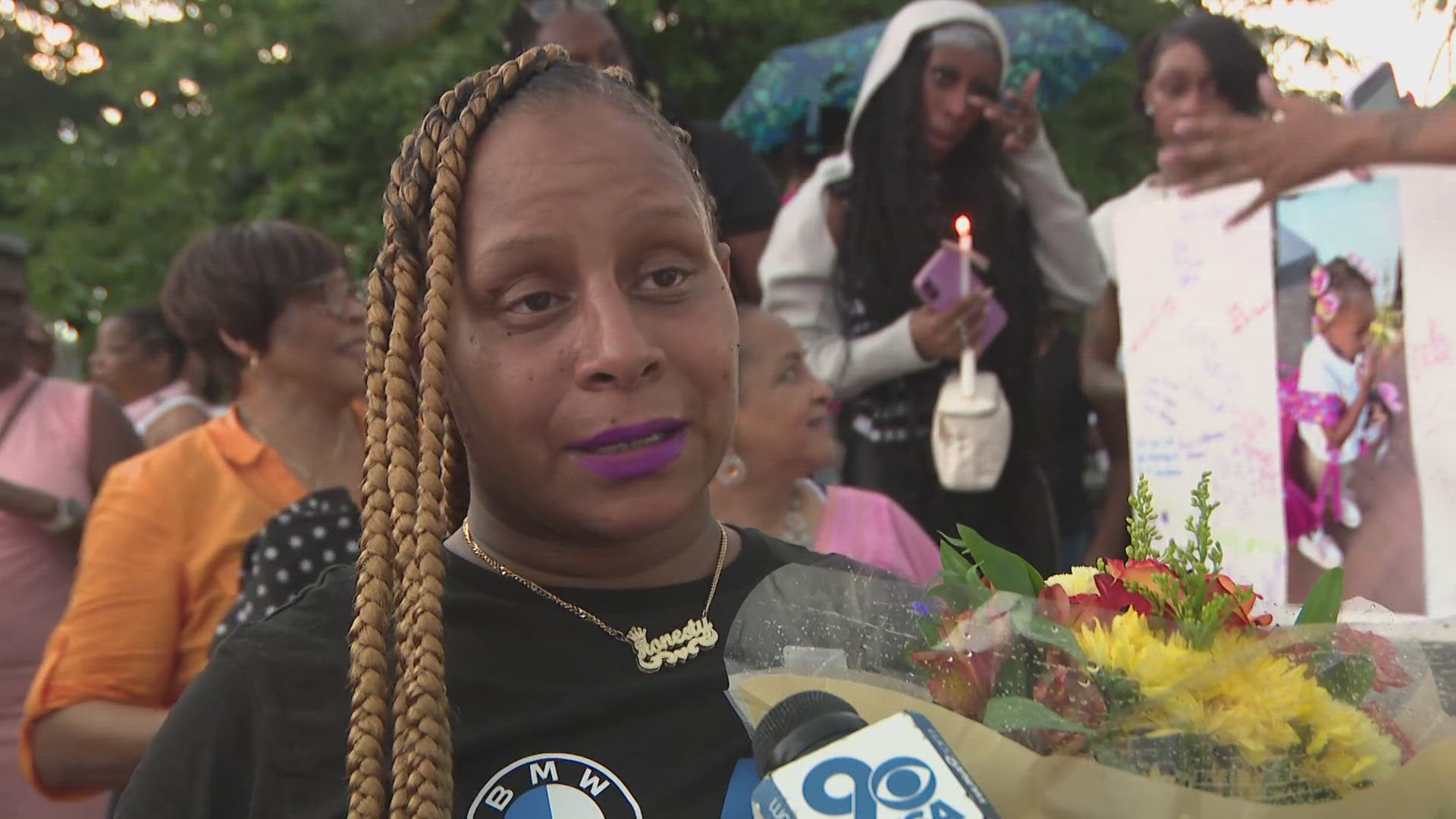 Vigil held for 3-year-old Honesty Cheadle, shot and killed in Southeast D.C. | wusa9.com