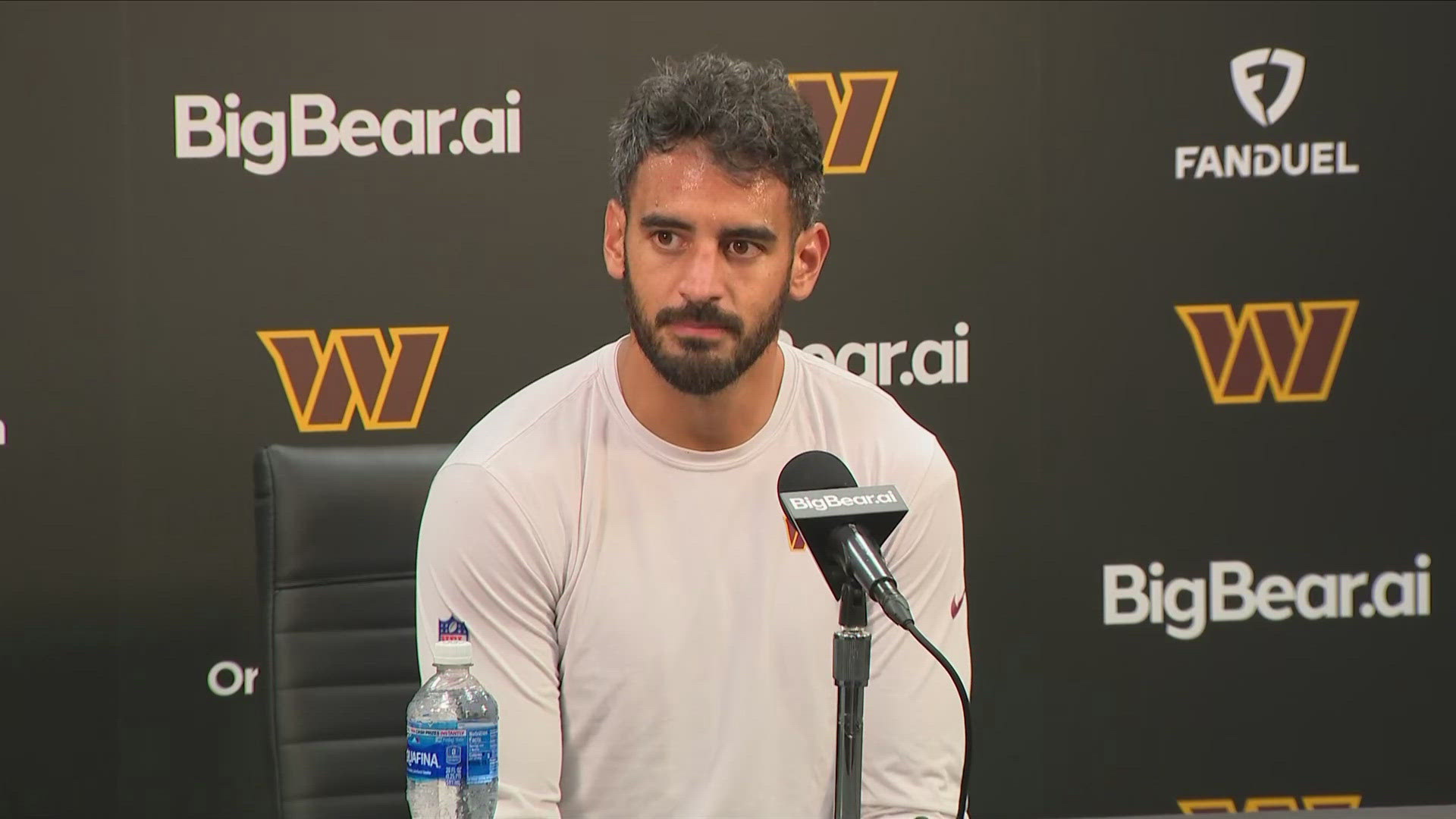 FULL PRESSER: Commanders QB Marcus Mariota speaks after practice ...