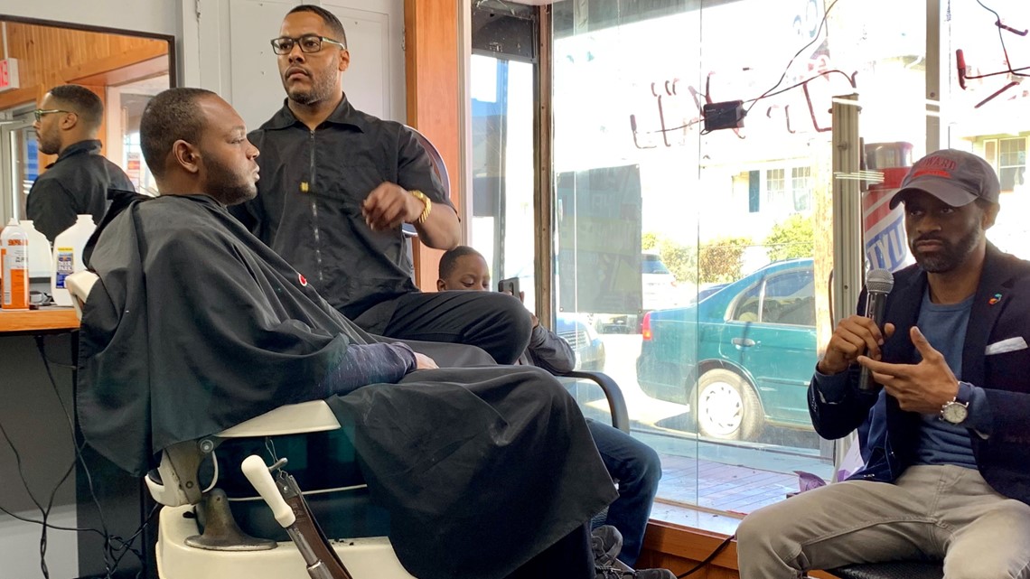 DC barbershop opens doors to therapy | wusa9.com