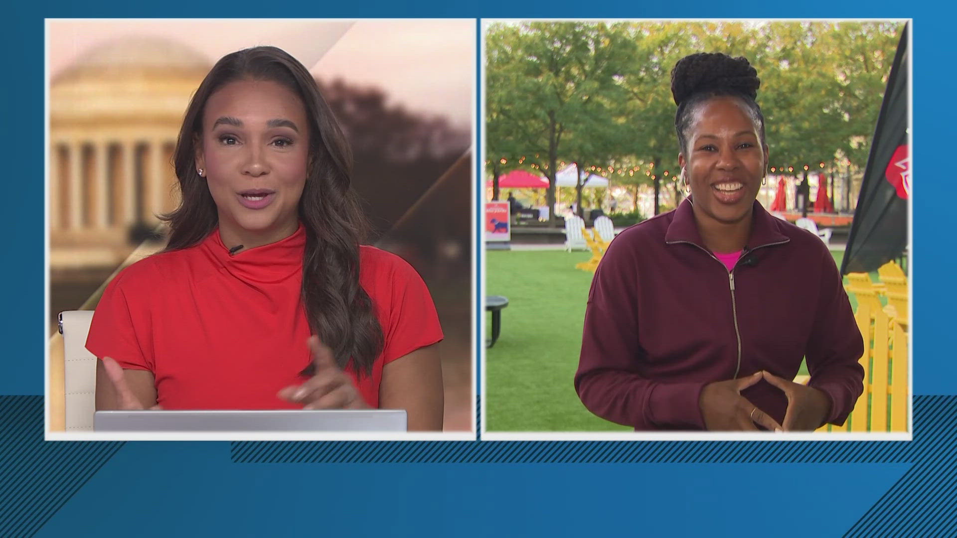 Greater DC Yoga Festival goes retro! | wusa9.com