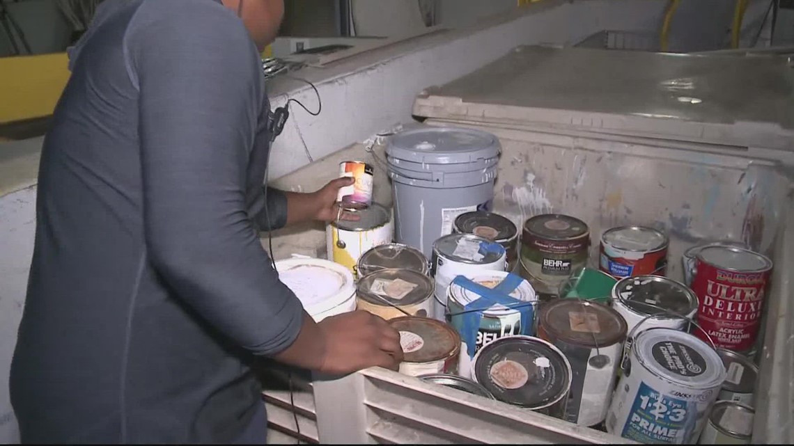 Here's how to safely recycle unused paint | Eco9 | wusa9.com