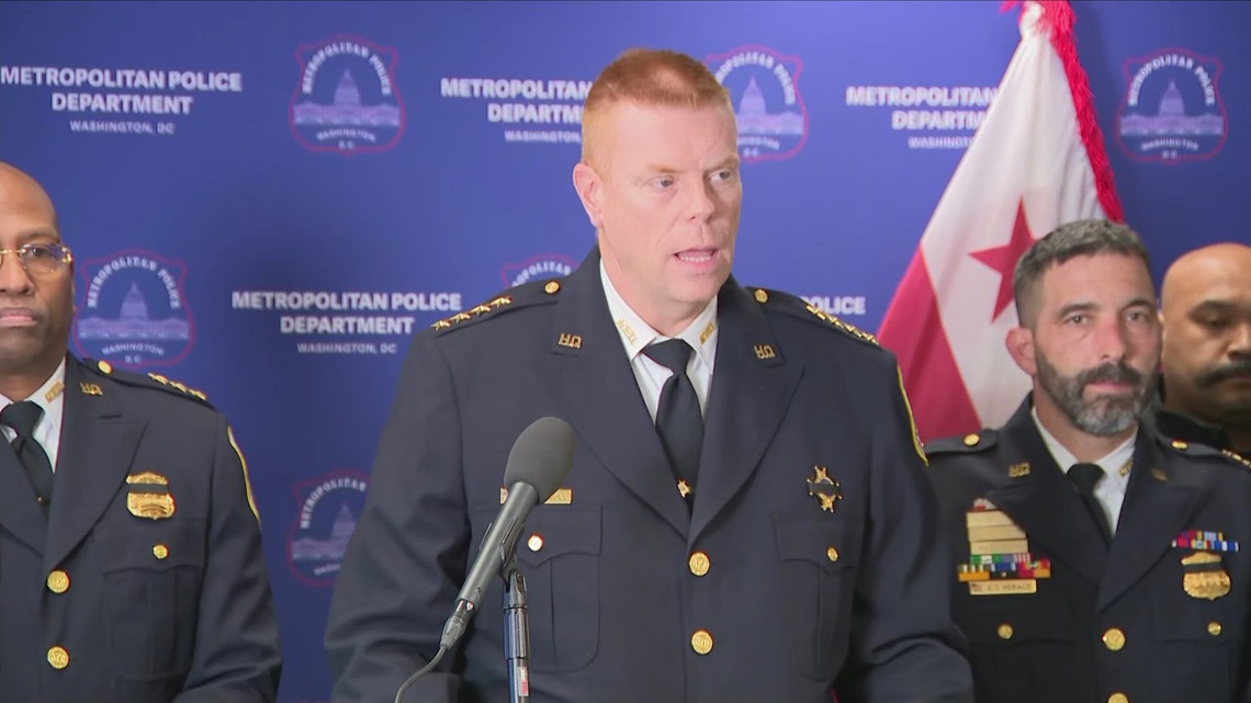 DC Police announce murder charges for driver who hit officer with car ...