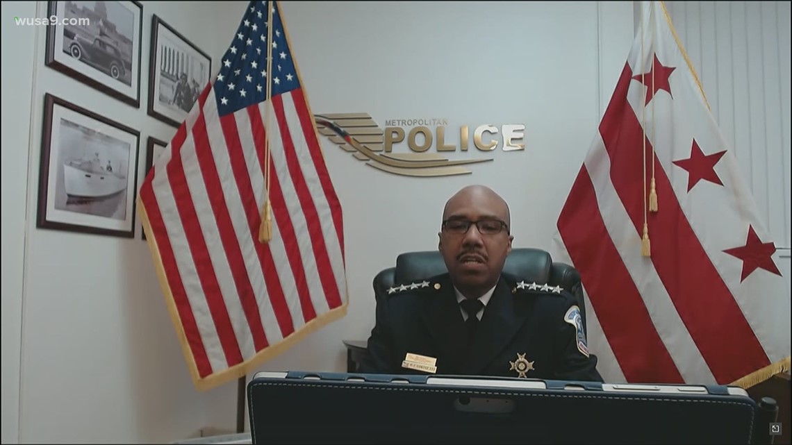 Acting MPD Chief Robert Contee testifies at Capitol riot hearings ...