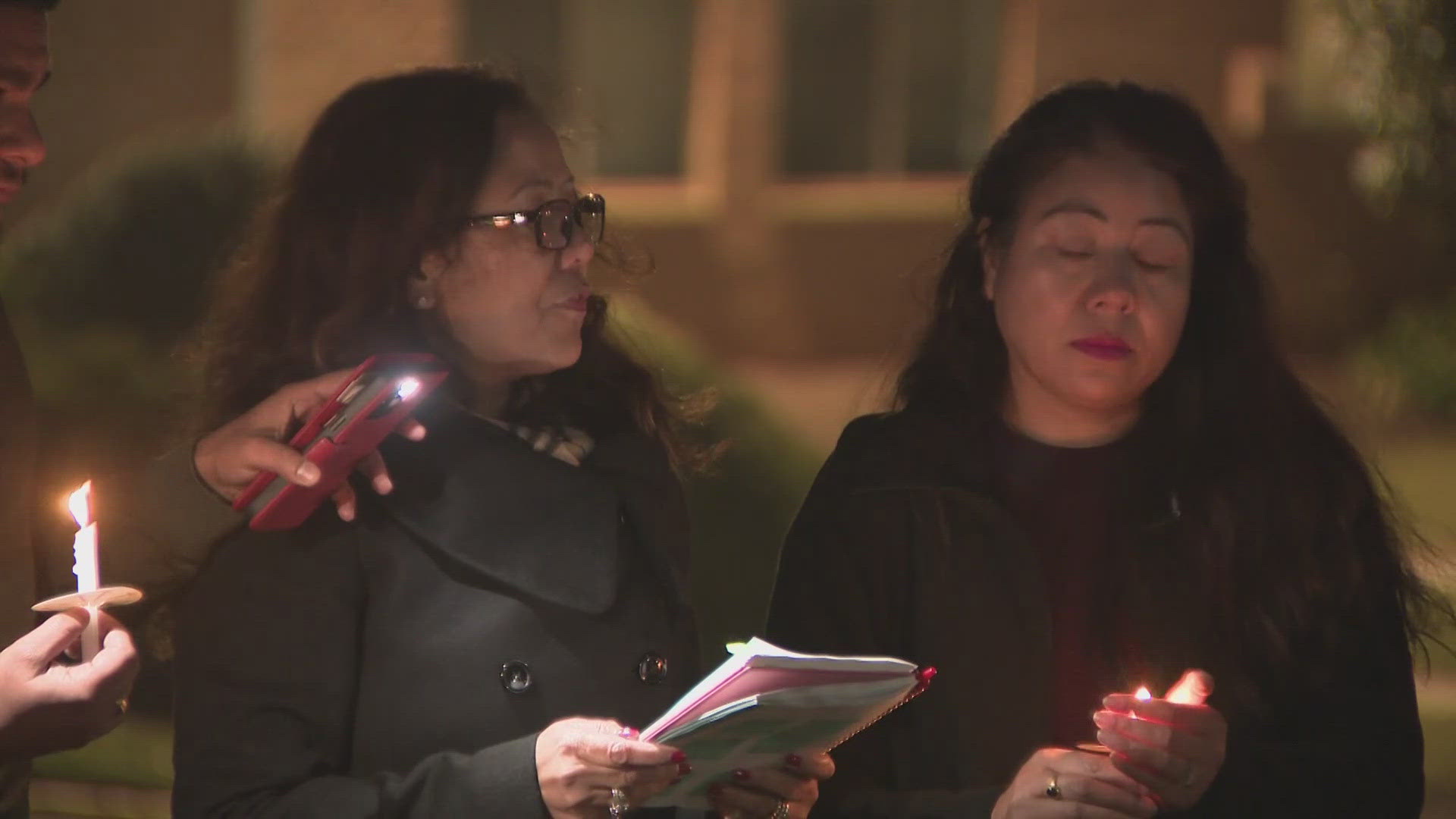 Community gathers to honor family members killed in savage stabbing ...