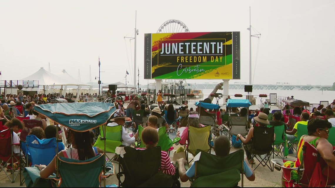Juneteenth celebration at National Harbor | wusa9.com