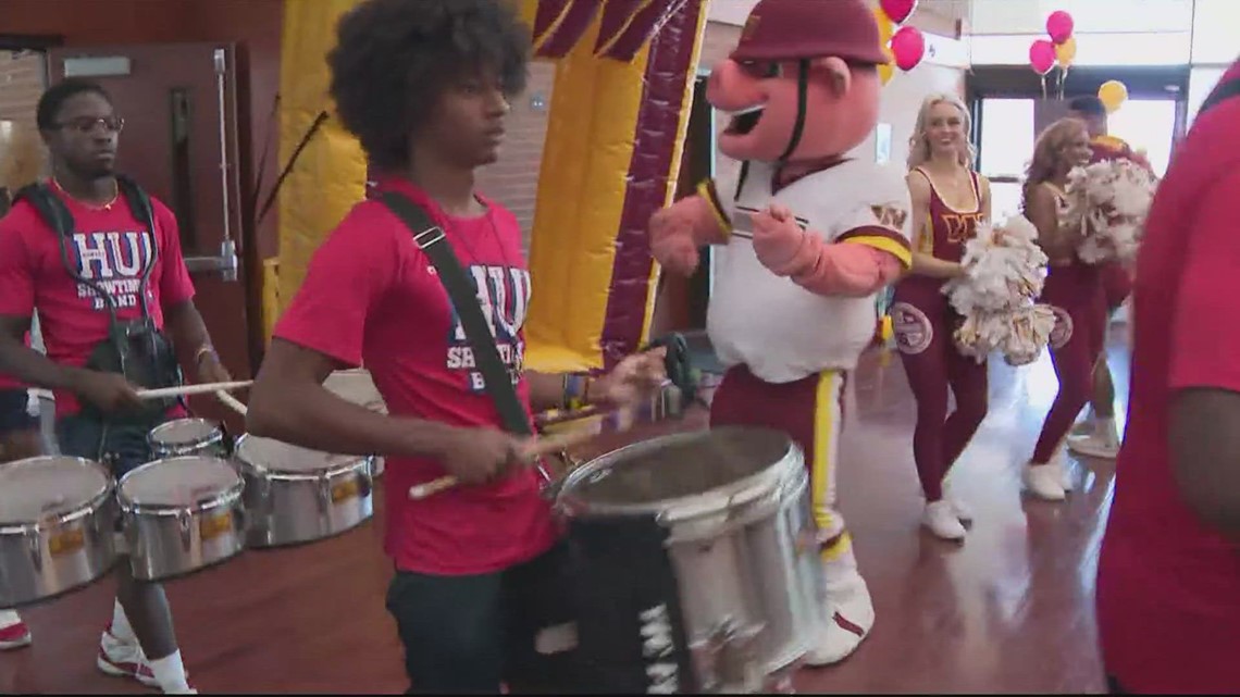 Commanders hold a back to school fair at Howard University | wusa9.com