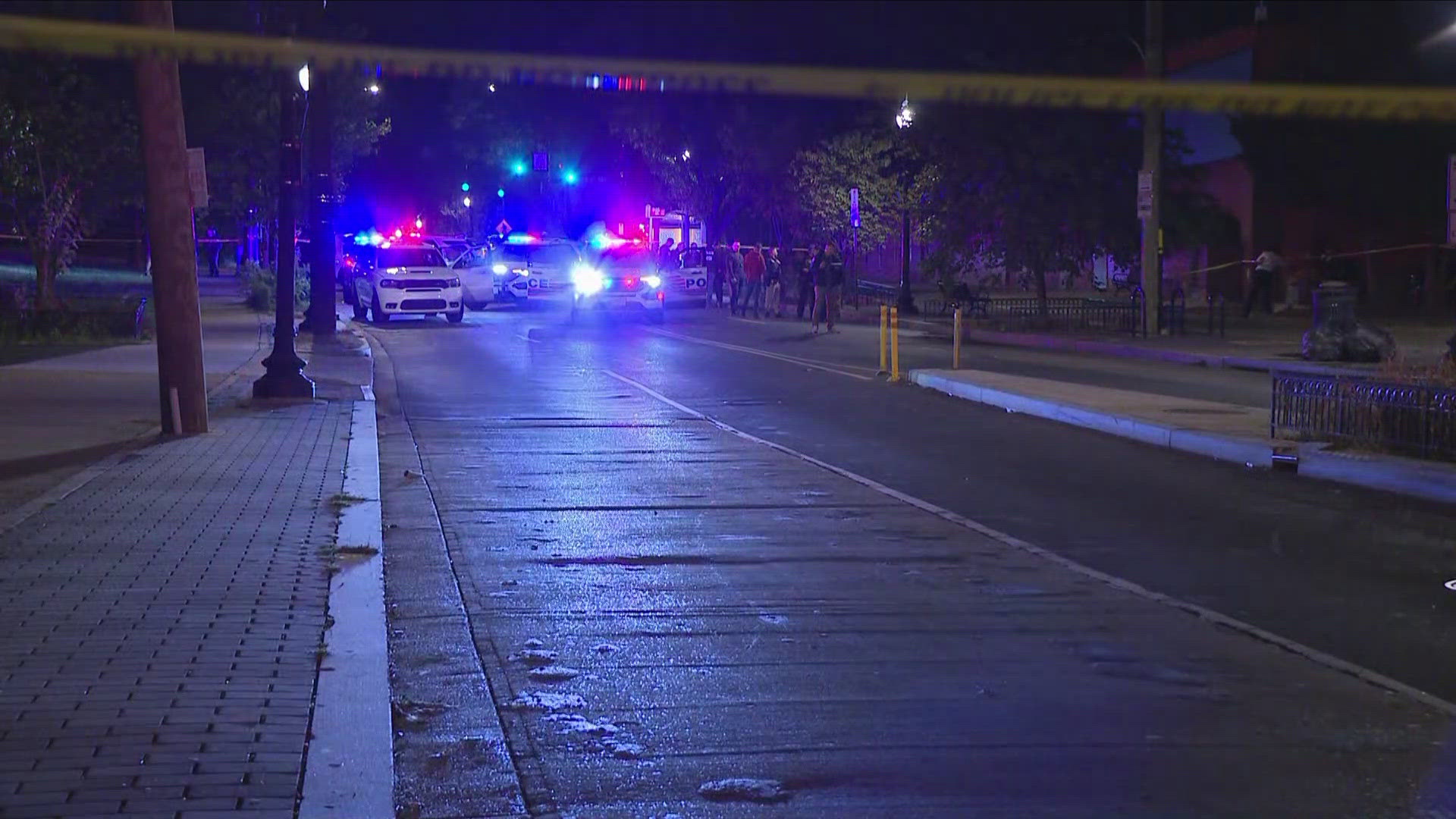 Large law enforcement presence near Fort Mahan Park in Northeast DC ...
