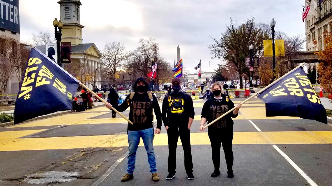 Capitol riot DC veterans group clean up city denounces riot | wusa9.com