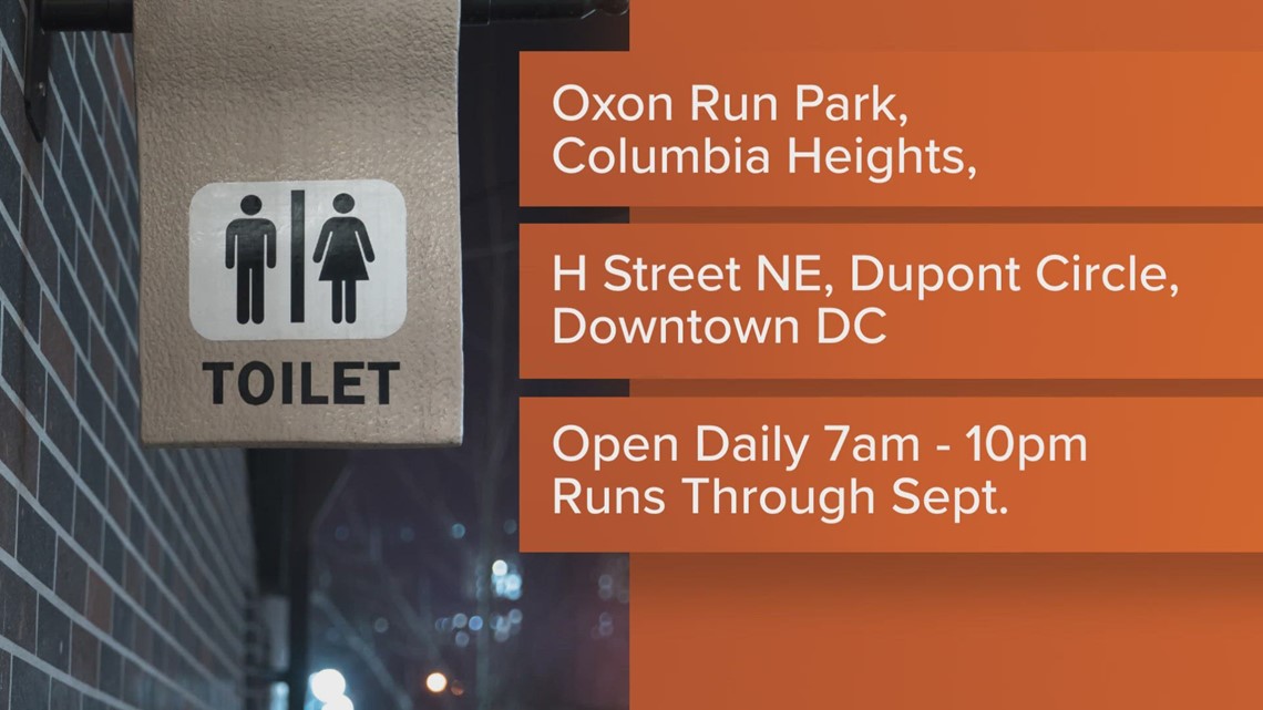 Pilot program brings mobile public restrooms to DC | wusa9.com