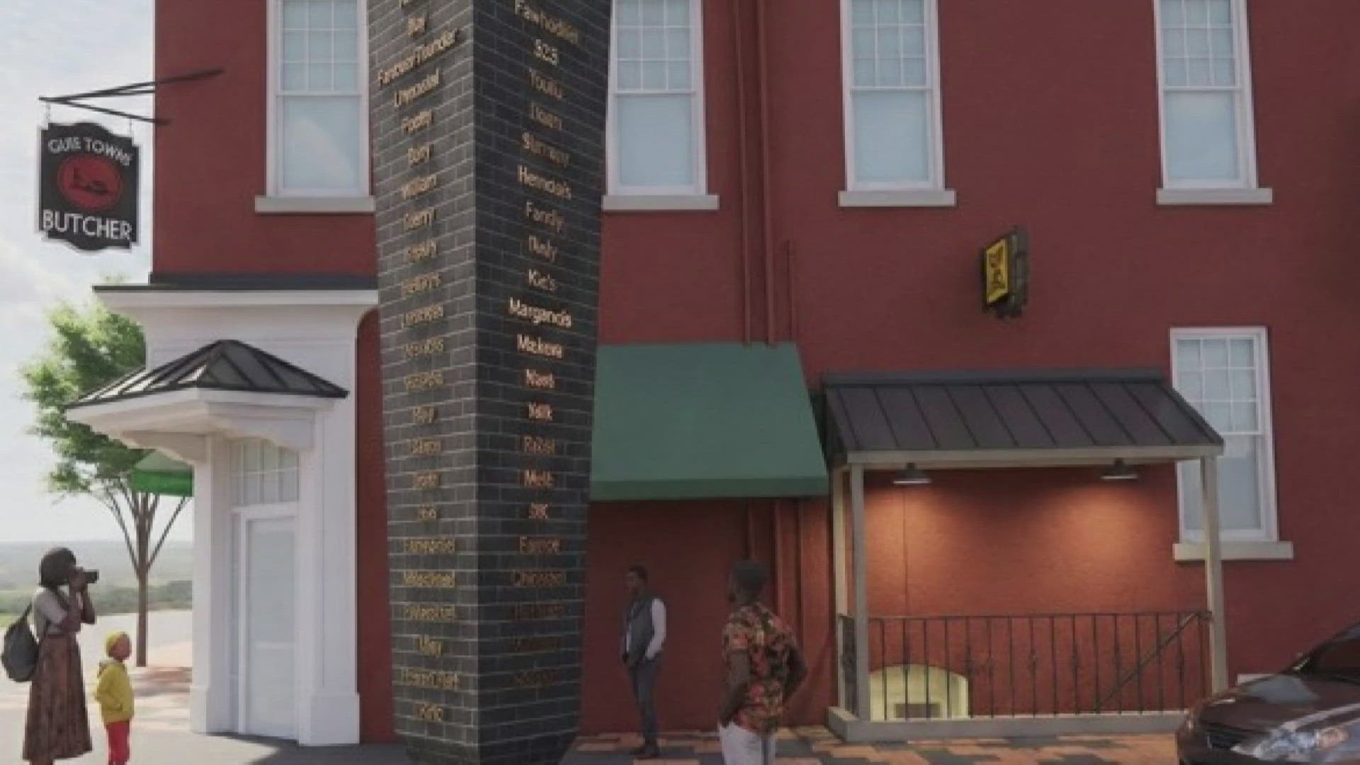 Permanent memorial planned for site of former Slave Auction Block ...