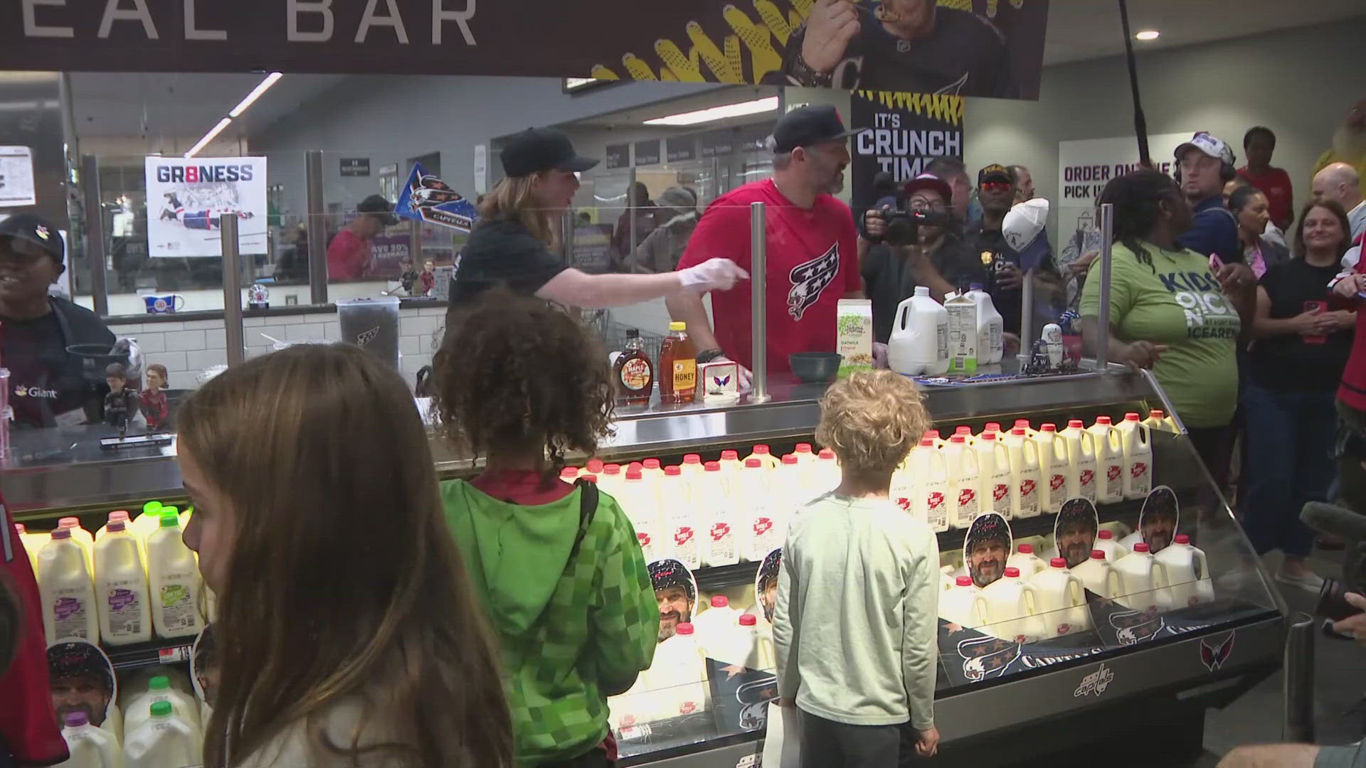 Giant Food and Ovechkin launch Ovi's Great Crunch cereal ahead of new ...