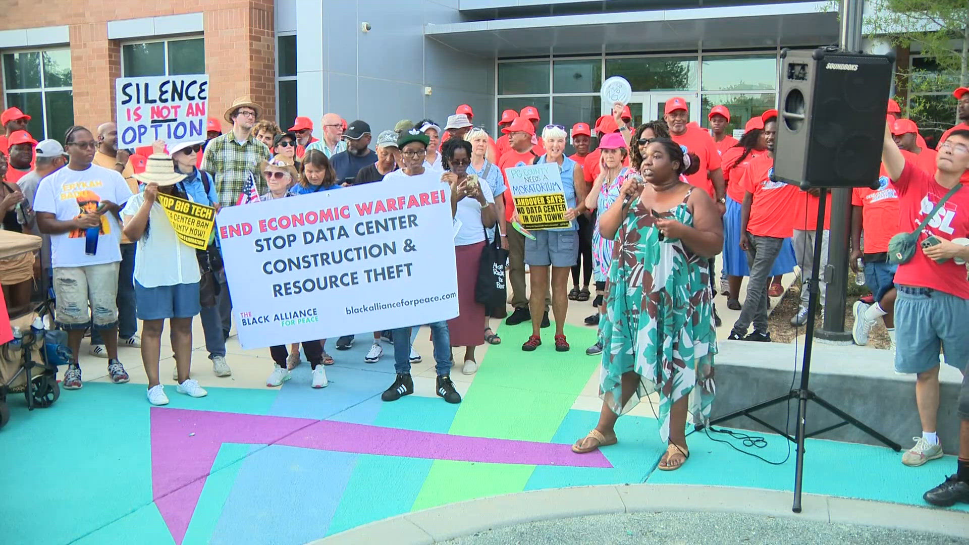 Protestors push back against data center development in Prince George's ...
