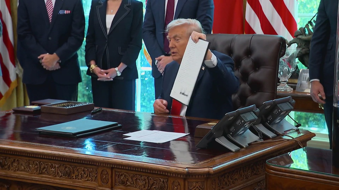 President Trump was busy putting his unique stamp on the government ...