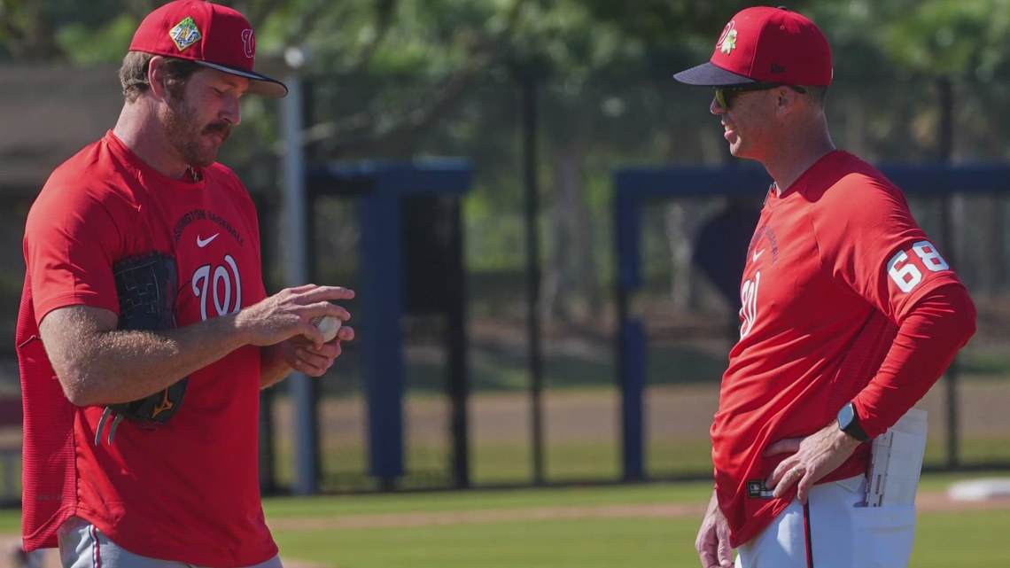 Washington Nationals held first full-squad workout of spring training ...