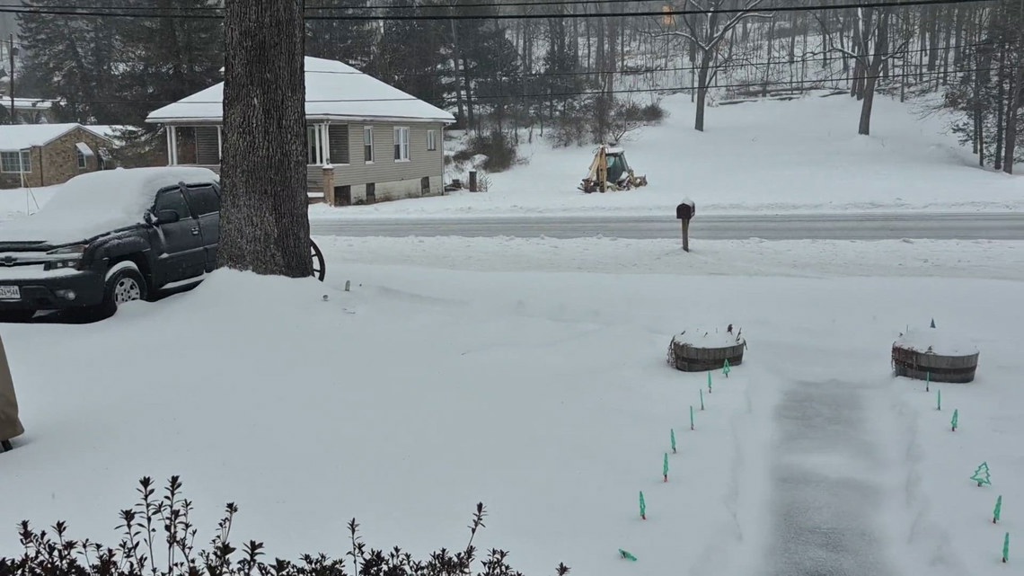 Lavale 7.5" total snow/sleet | wusa9.com