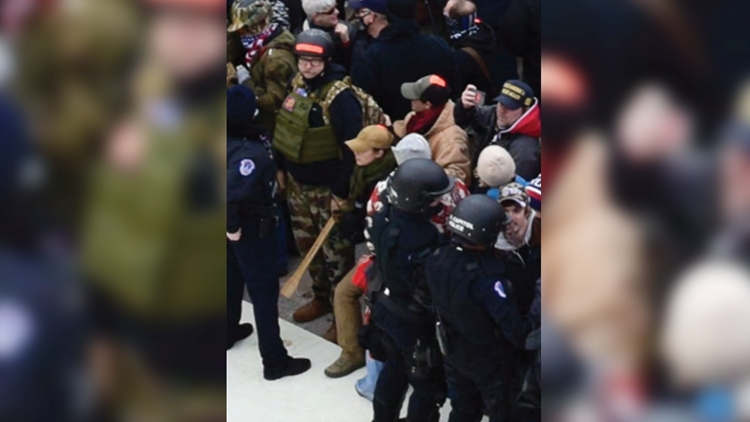 DOJ: Back pain' didn't keep Proud Boy from Capitol riot | wusa9.com