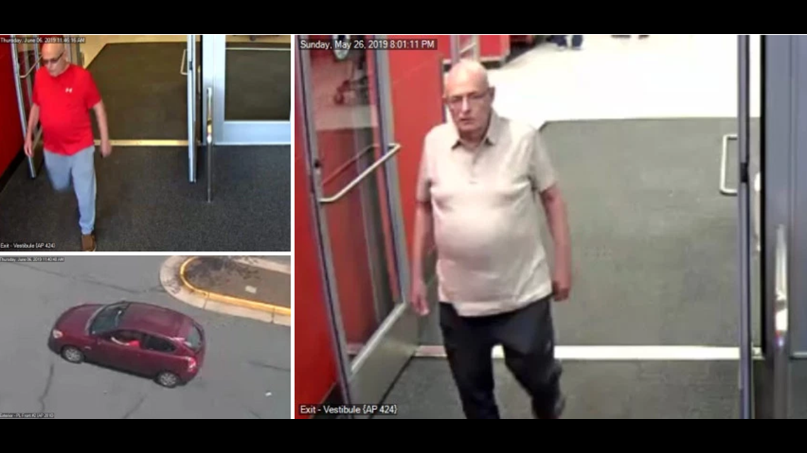 Man caught on camera exposing himself at Virginia Target | wusa9.com