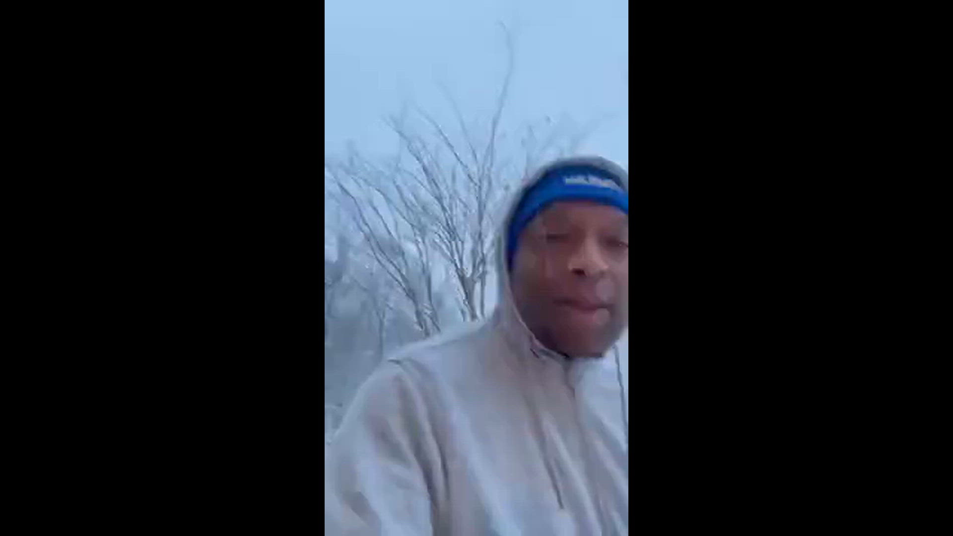 Wisdom Martin in the Snow-- Clarksburg ice driveway | wusa9.com