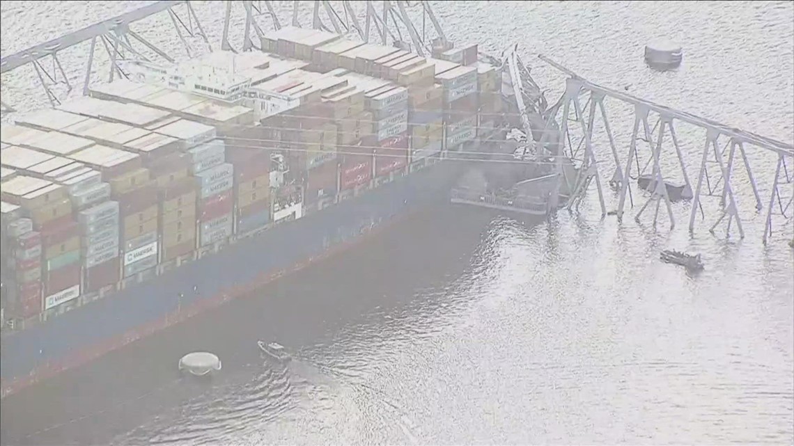 No clear timeline to reopen the channel to the Port of Baltimore ...