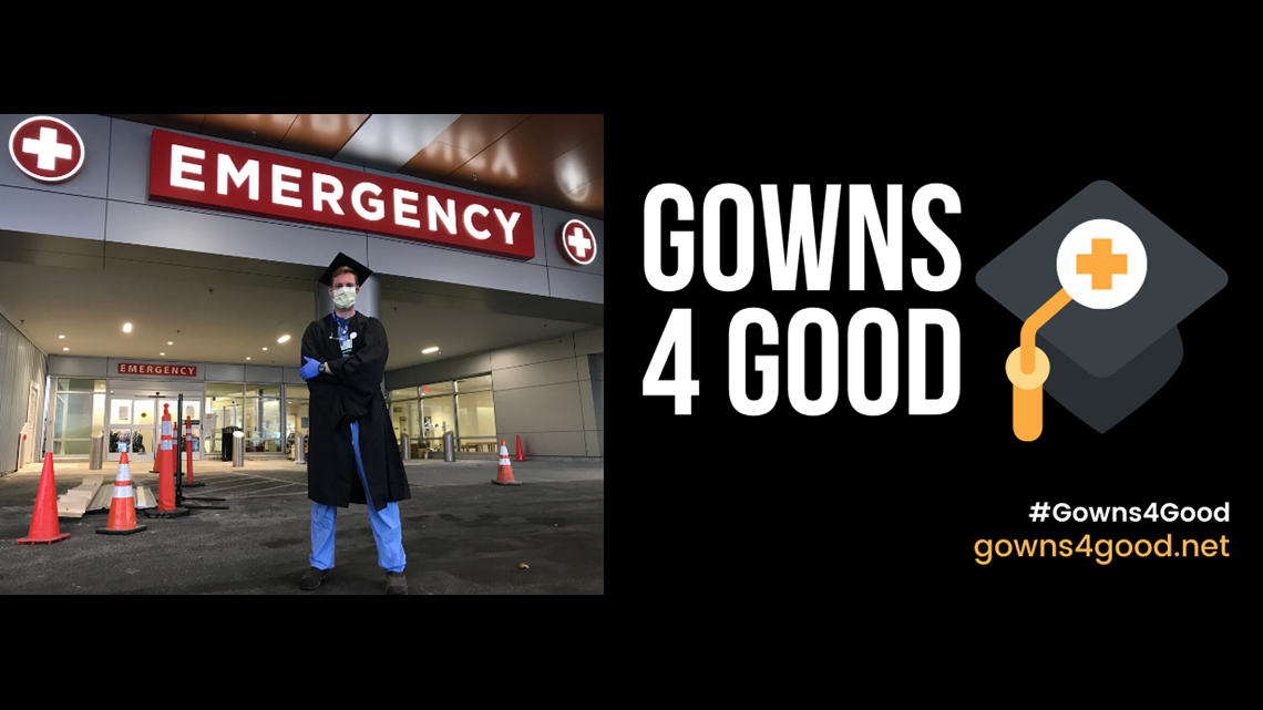 Graduation gowns being donated to help healthcare workers | wusa9.com