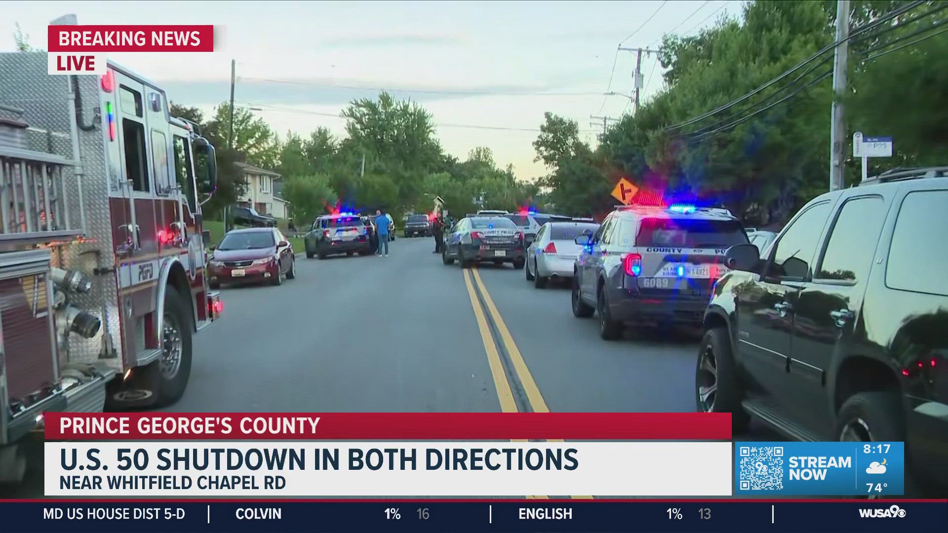 Maryland Primary voters impacted by traffic as U.S. 50 shutdown in both ...