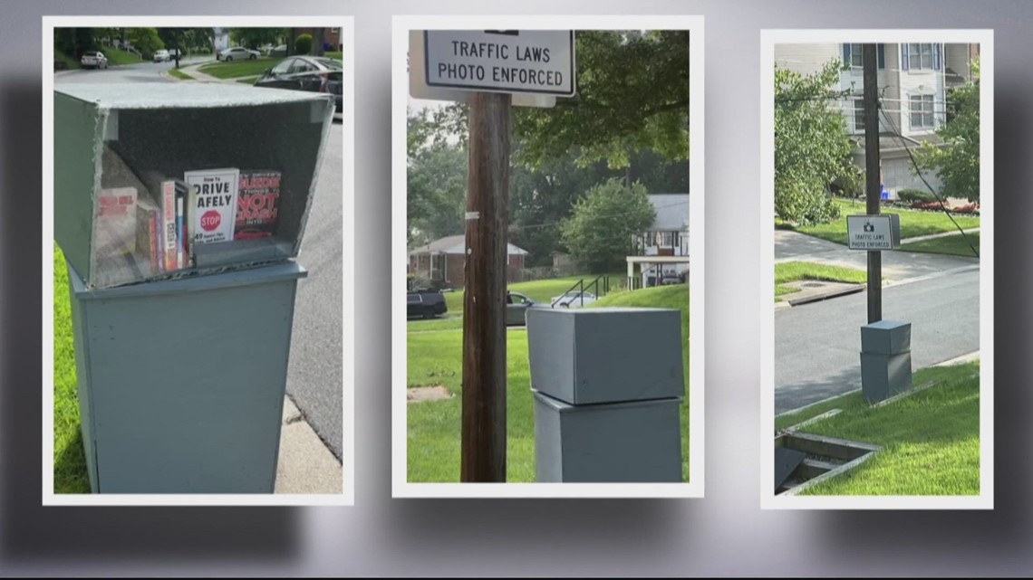 Fake speed camera in Maryland neighborhood breaks the law | wusa9.com