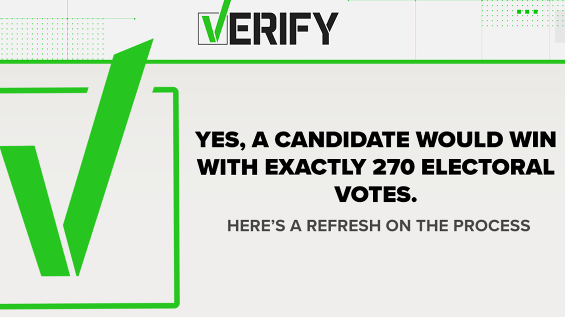 Why 270 Needed To Win Electoral Votes First Biden Fact Check Wusa9