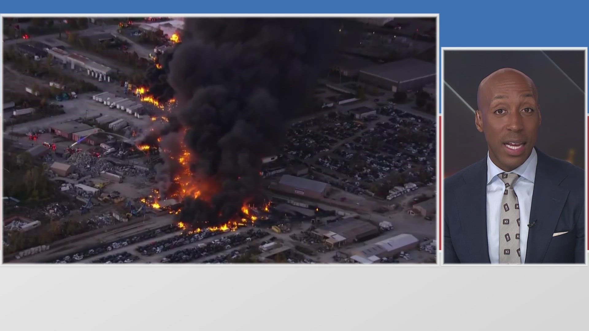 McLaren goes over guardrail on I-495, crashing onto road below and ...