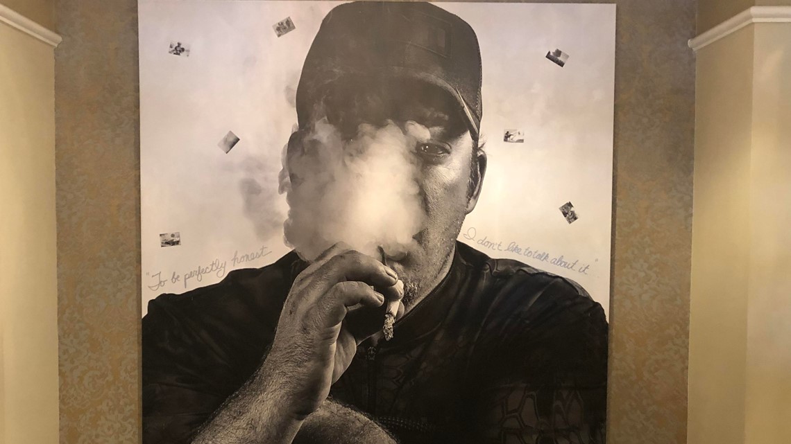 Portraits of PTSD: Vets share how art series captures the daily ...