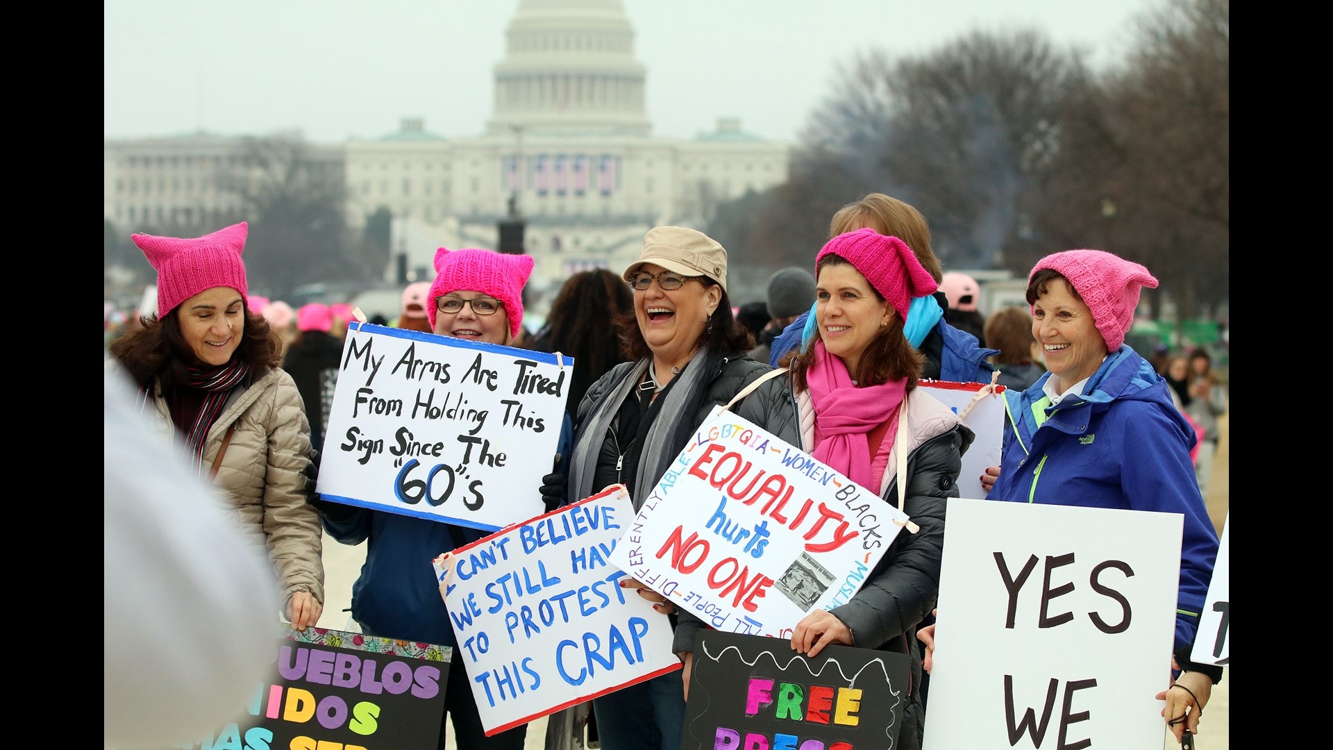 PHOTOS: Protests signs from Women's March | wusa9.com